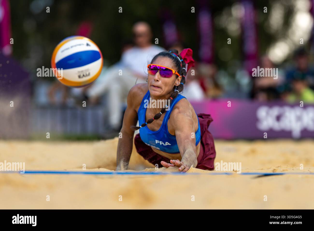 ADELAIDE, AUSTRALIA - NOVEMBER 15: Clémence Vieira (Player 1, FRA ...