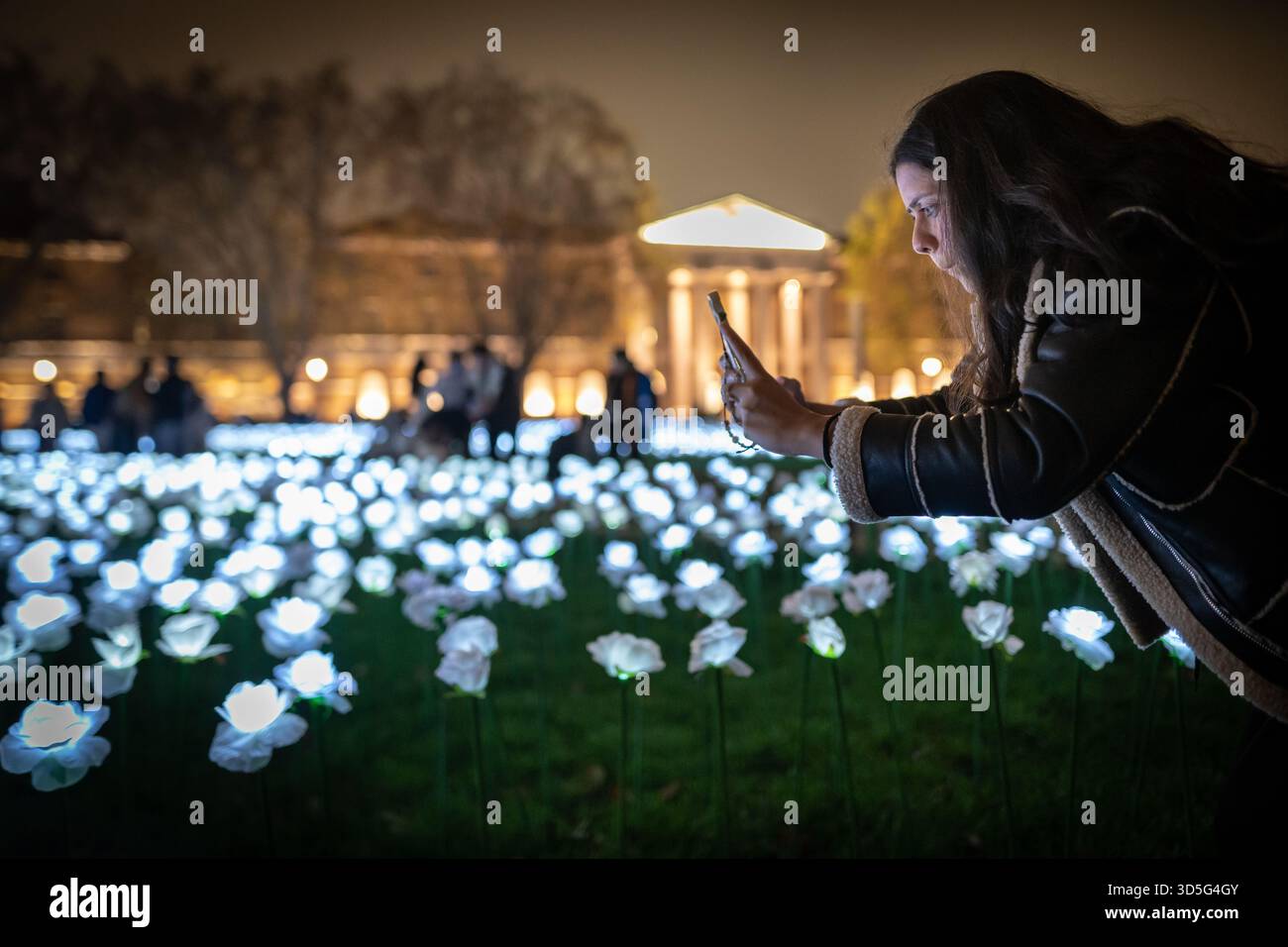 London, UK. 15th November, 2025. The Ever After Garden opens in Duke of ...