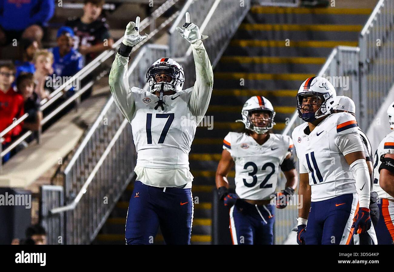 November 1, 2025: Virginia defensive end Mitchell Melton (17 ...