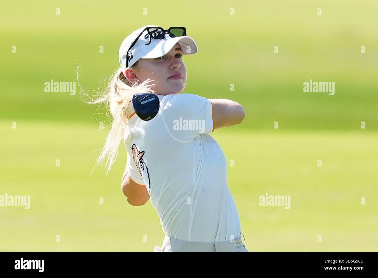 BELLEAIR, FL - NOVEMBER 15: LPGA golfer Nataliya Guseva plays a shot ...