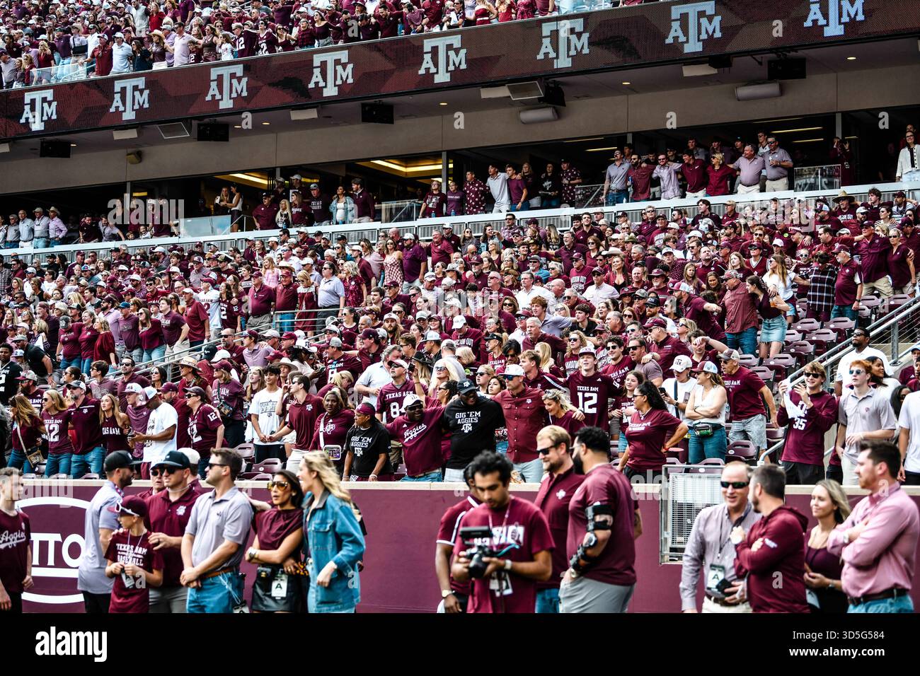 November 15, 2025, College Station, Texas, USA: Texas A&M Aggie Fans ...