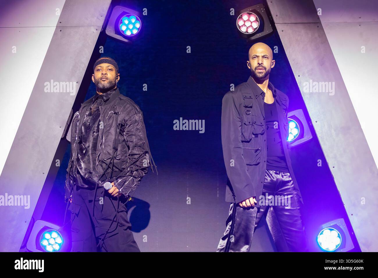 Manchester, England, 15th November, 2025. JLS playing Co-op Live in ...