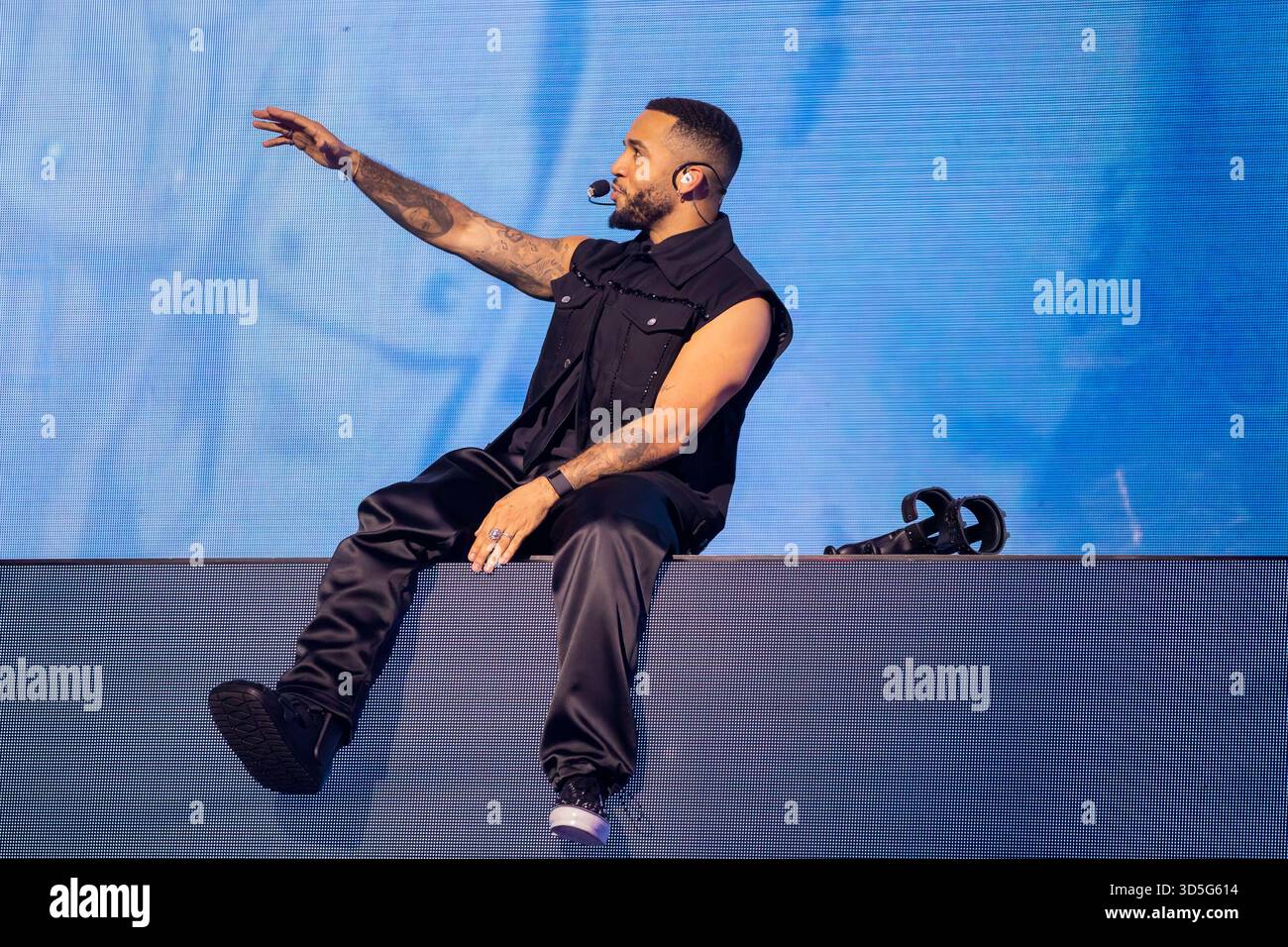 Manchester, England, 15th November, 2025. JLS playing Co-op Live in ...