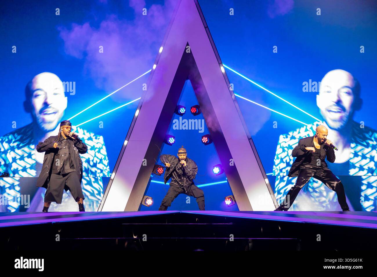Manchester, England, 15th November, 2025. JLS playing Co-op Live in ...