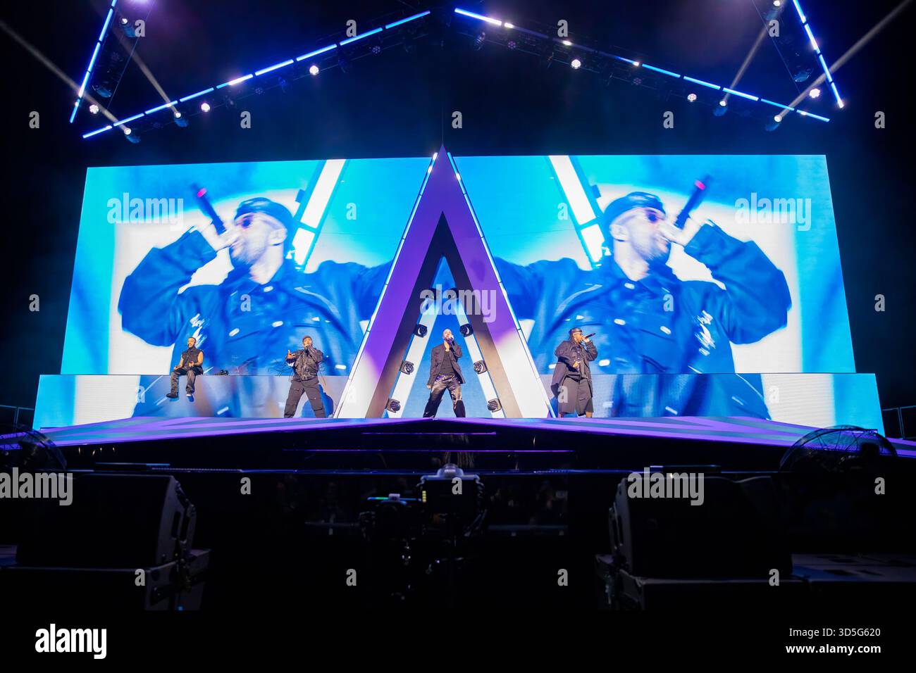 Manchester, England, 15th November, 2025. JLS playing Co-op Live in ...