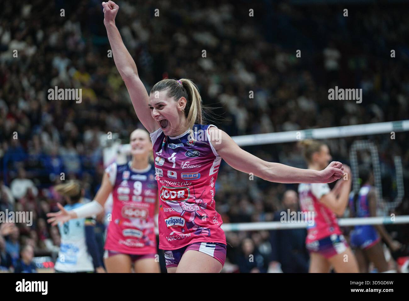Britt Herbots (Igor Gorgonzola Novara) during Numia Vero Volley Milano ...