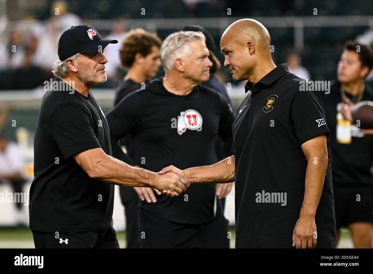 November 15, 2025 Baylor Bears head coach Dave Aranda and Utah Utes ...