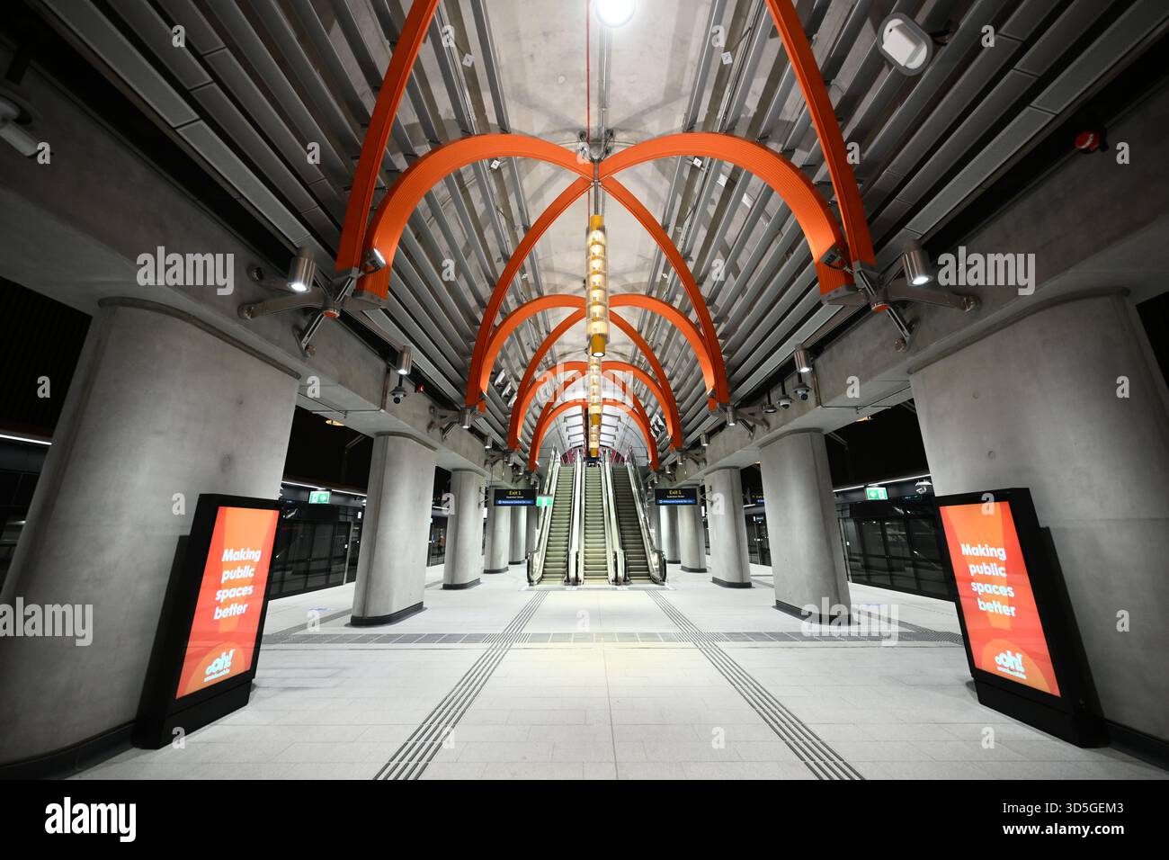 A general view of State Library Station in Melbourne, Sunday, November ...