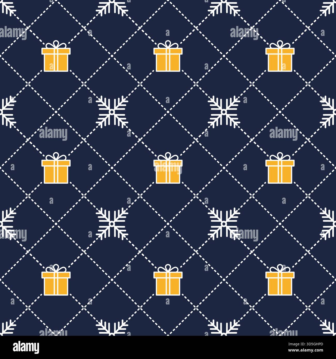 Festive seamless pattern featuring hi-res stock photography and images ...
