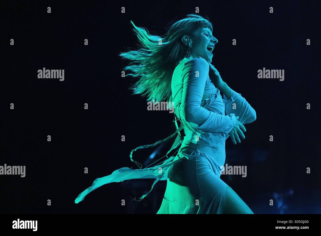 Norwegian singer Aurora performs during the Corona Capital music ...