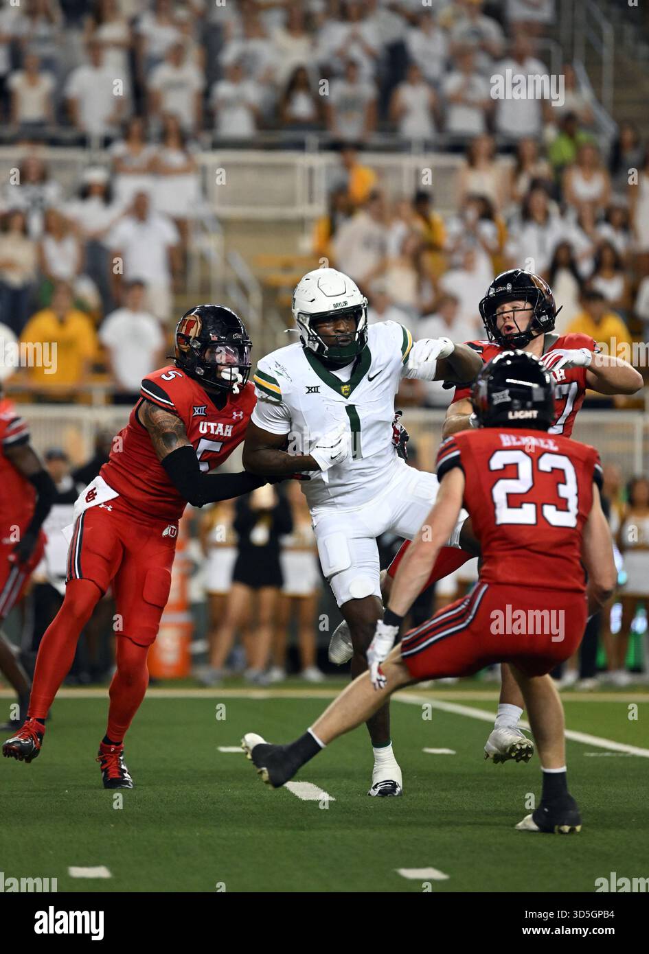 WACO, TX - November 15: Baylor Bears TE Michael Trigg gets covered by ...