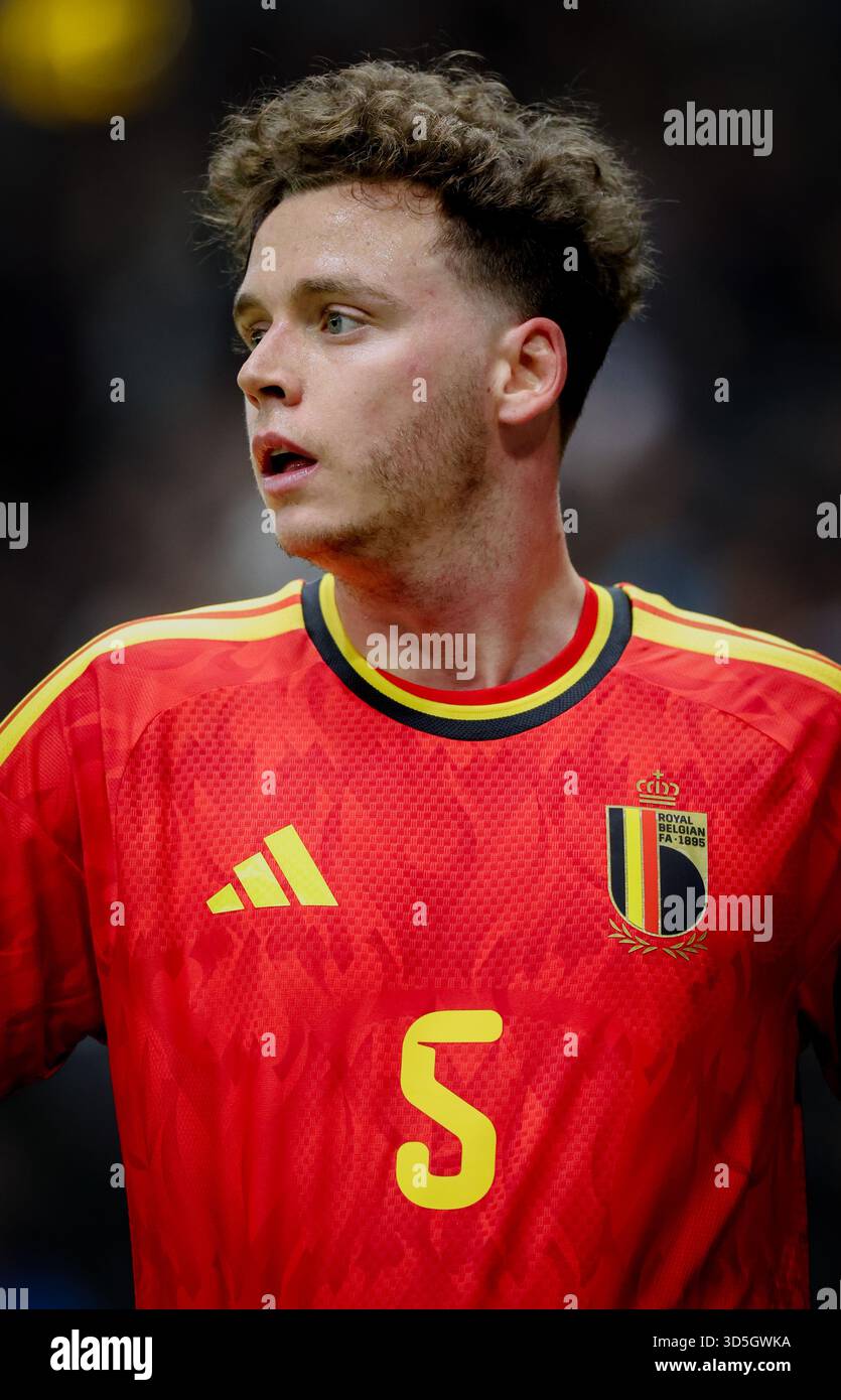 Belgium's Maxim De Cuyper pictured during a soccer game between ...