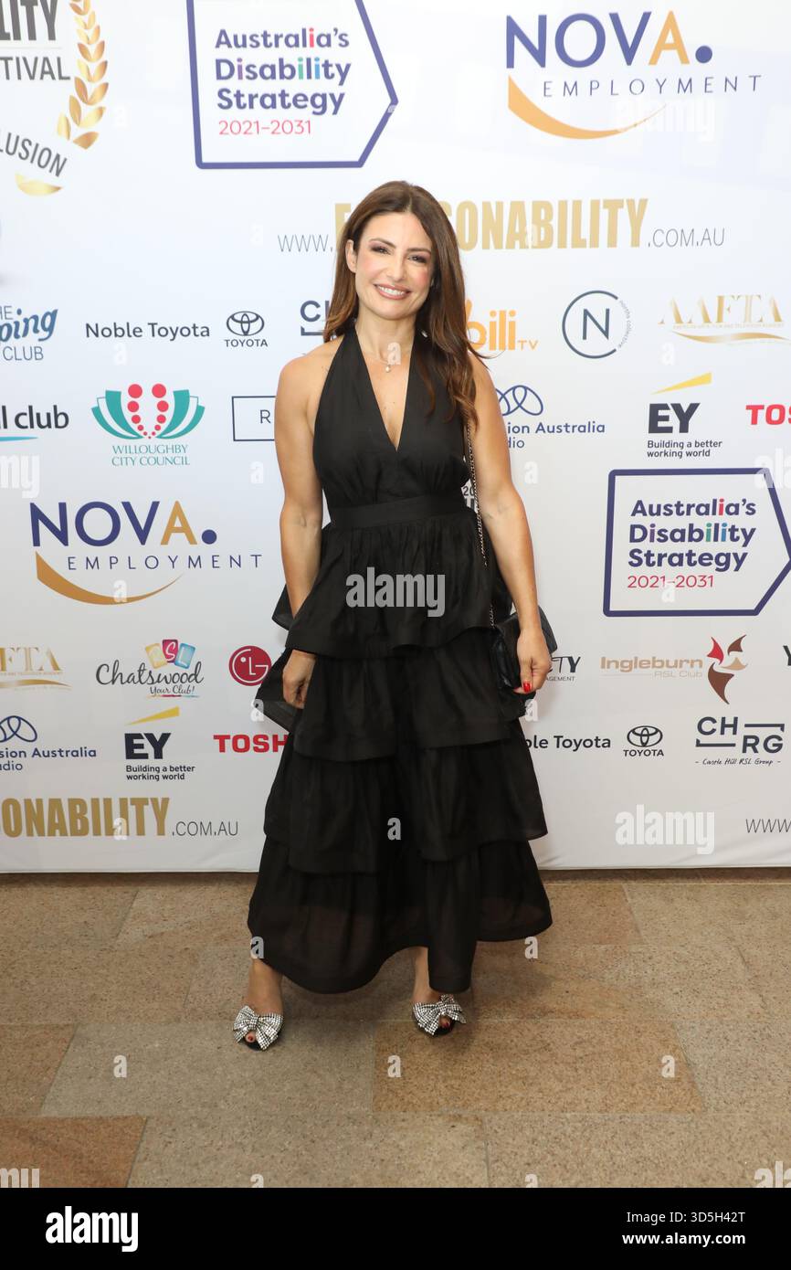 Sydney, Australia. 16th November 2025. Ada Nicodemou attends the Focus On Ability Short Film ...