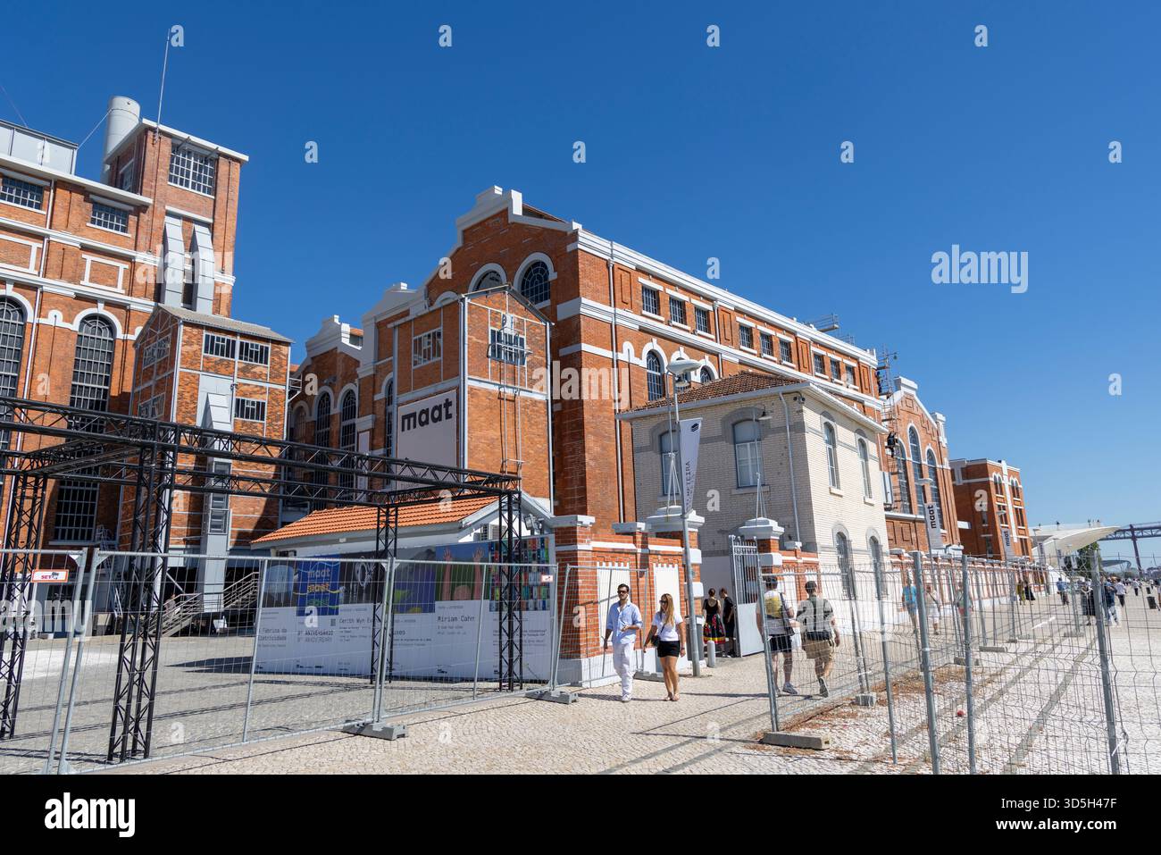 Lisbon, former Tejo Power station then the Electricity Museum is part ...