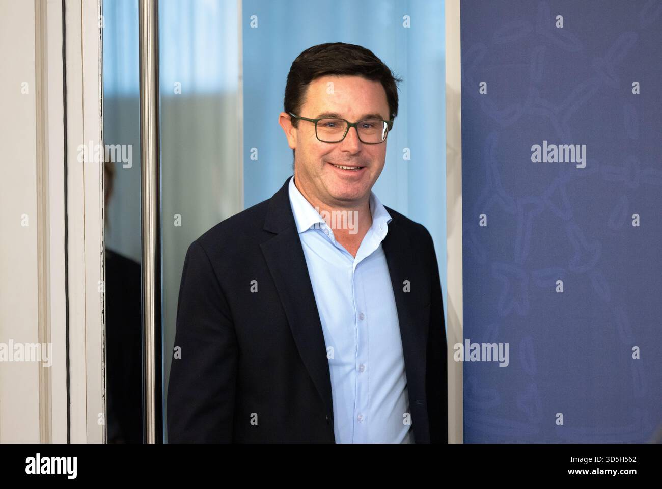 Nationals Leader David Littleproud during a press conference following ...