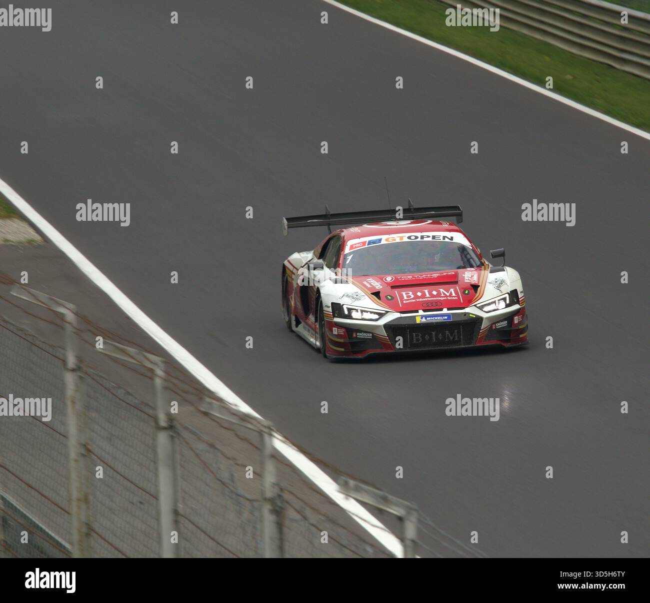 Monza, 19/10/2025, GT Open 500: No. 1 Eastalent Racing Audi R8 LMS GT3 ...