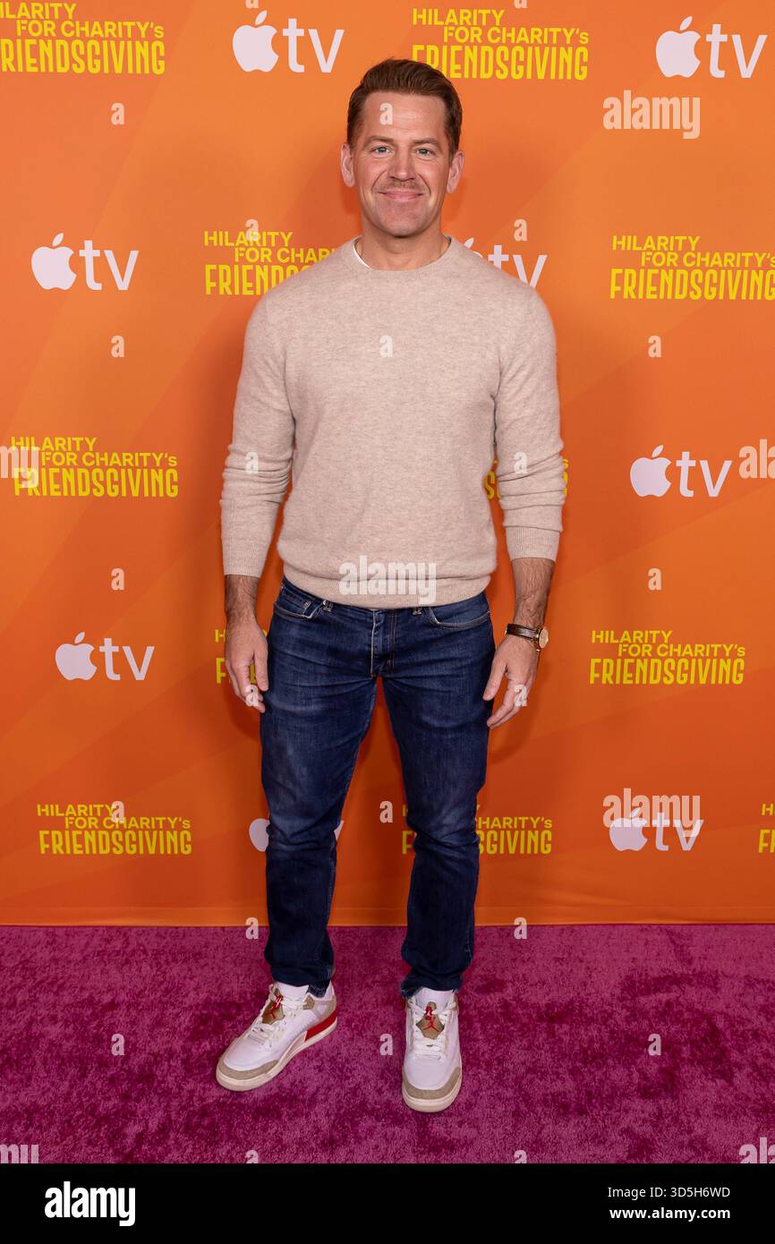 Johnno Wilson attends the arrivals of Hilarity For Charity’s ...