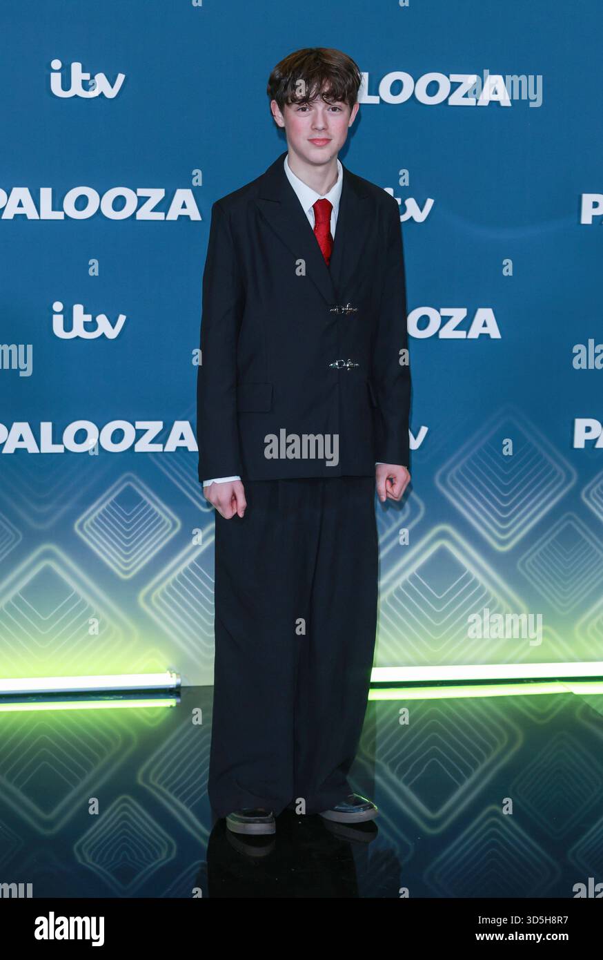 Ollie Savell seen attending the ITV Palooza 2025 at the Barbican Centre ...