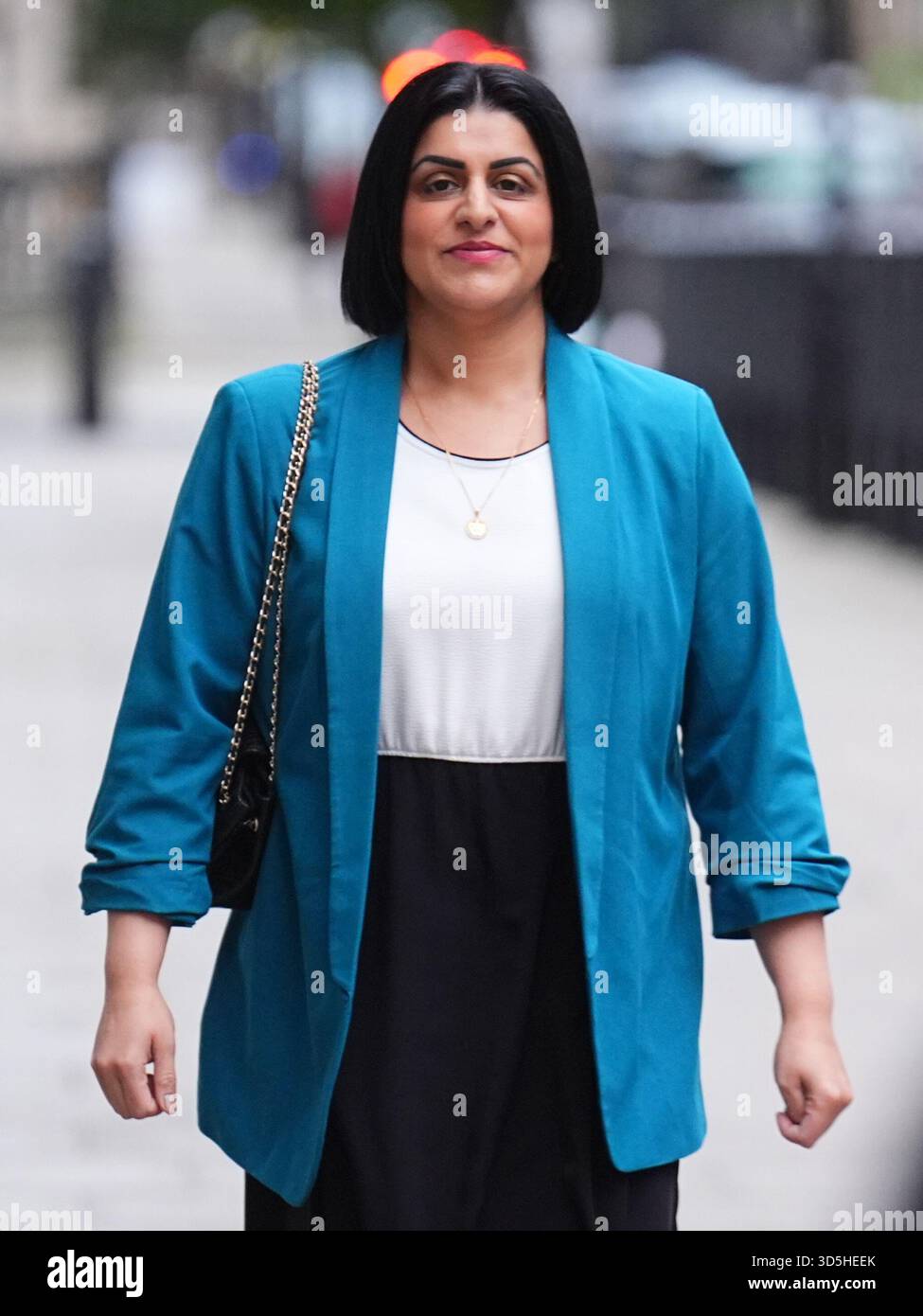 Home Secretary Shabana Mahmood arrives at BBC Broadcasting House in ...