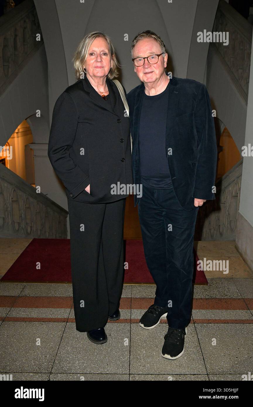 Klaus Hoffmann with wife Malene Steger at the 8th presentation of the ...