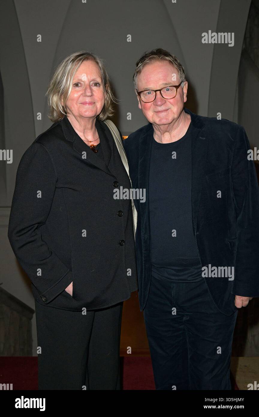 Klaus Hoffmann with wife Malene Steger at the 8th presentation of the Götz George Award 2025 at ...