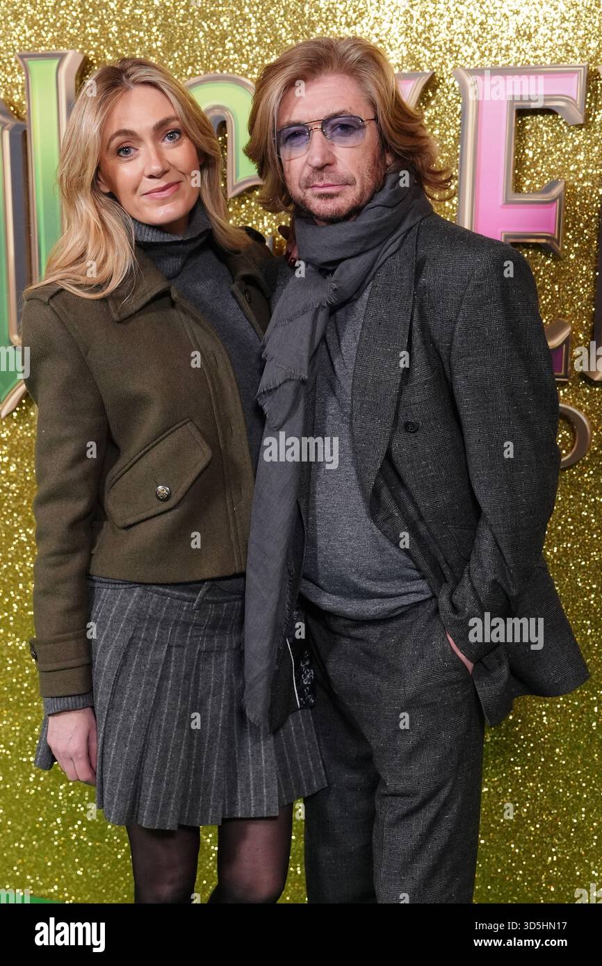 Nicky and Kelly Clarke attending the Wicked: For Good family screening ...