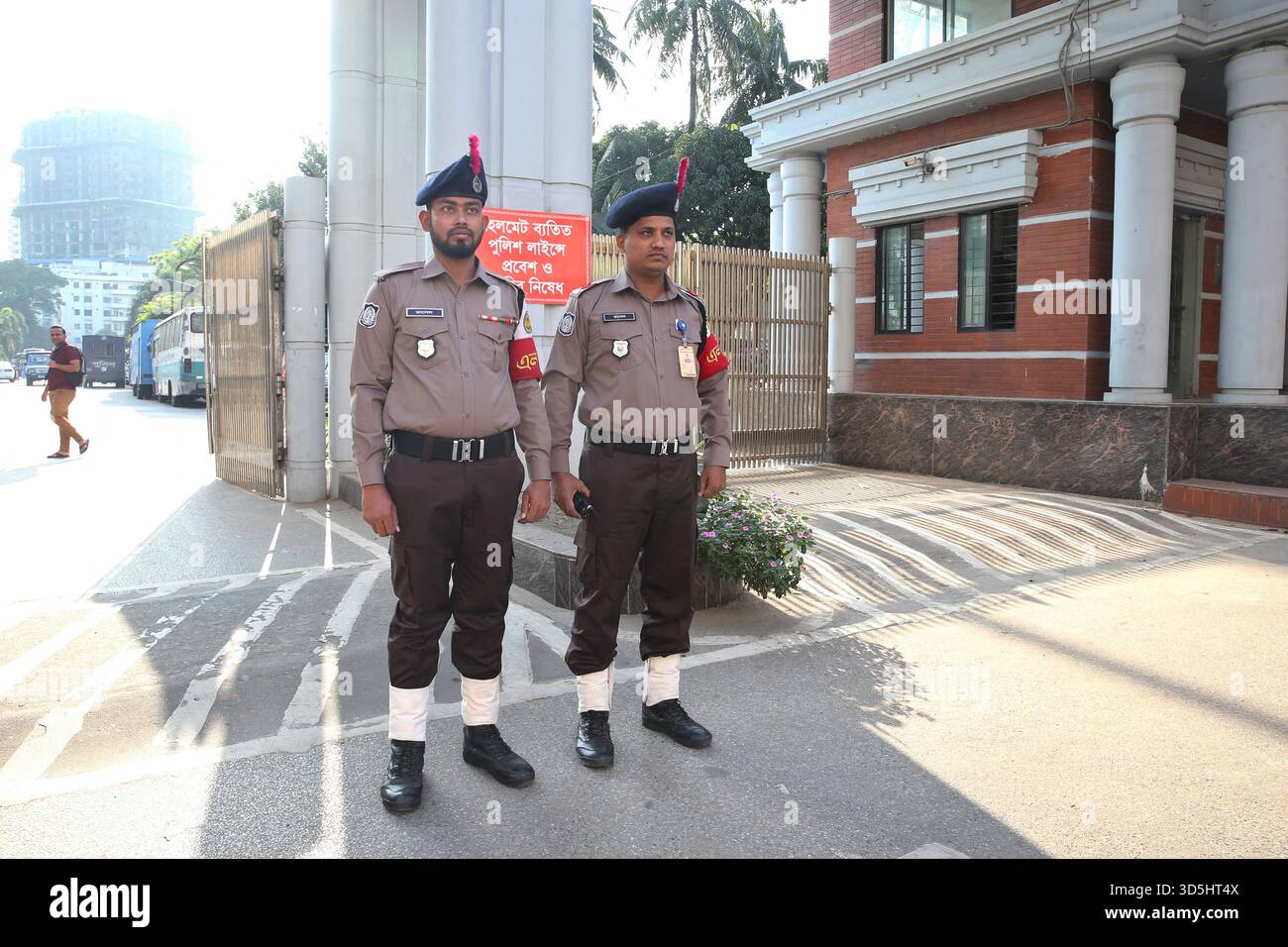 Bangladesh Police have begun distributing new uniforms, initially to a ...