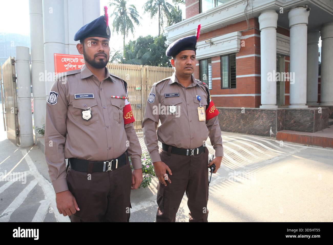 Bangladesh Police have begun distributing new uniforms, initially to a ...