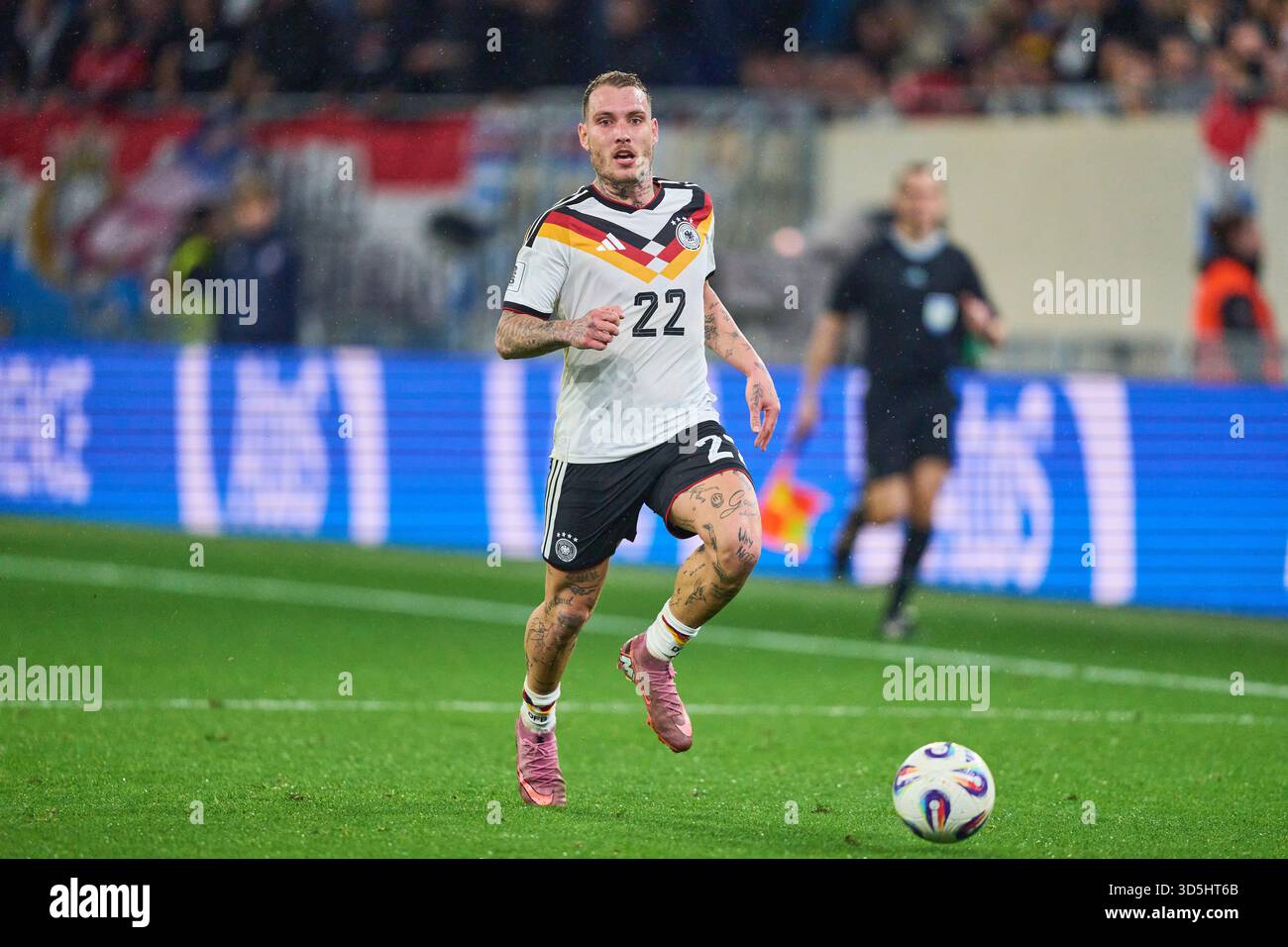 David Raum of Germany in the FIFA World Cup 2026 qualifier match ...