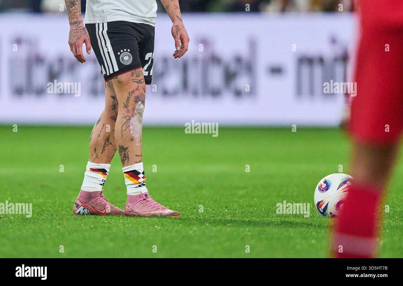 David Raum of Germany in the FIFA World Cup 2026 qualifier match ...