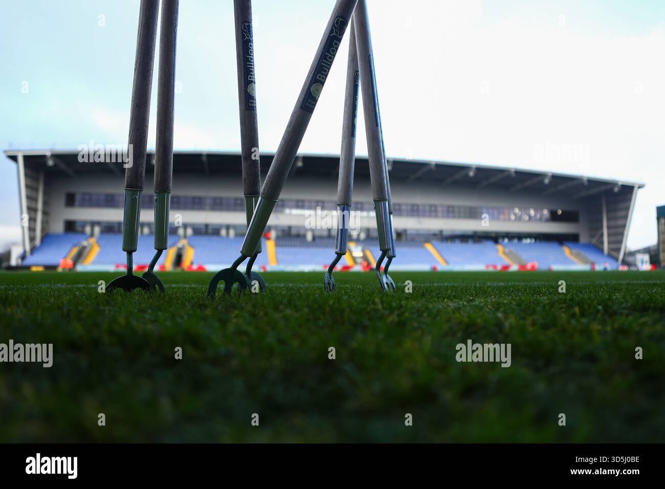 General View inside the Stadium during the Oldham Athletic v Crewe ...