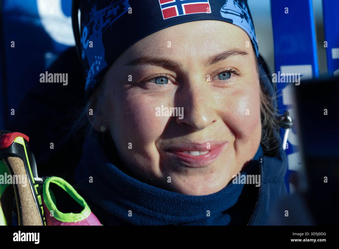 Geilo 20251116. Ingrid Landmark Tandrevold at the mass start during the ...