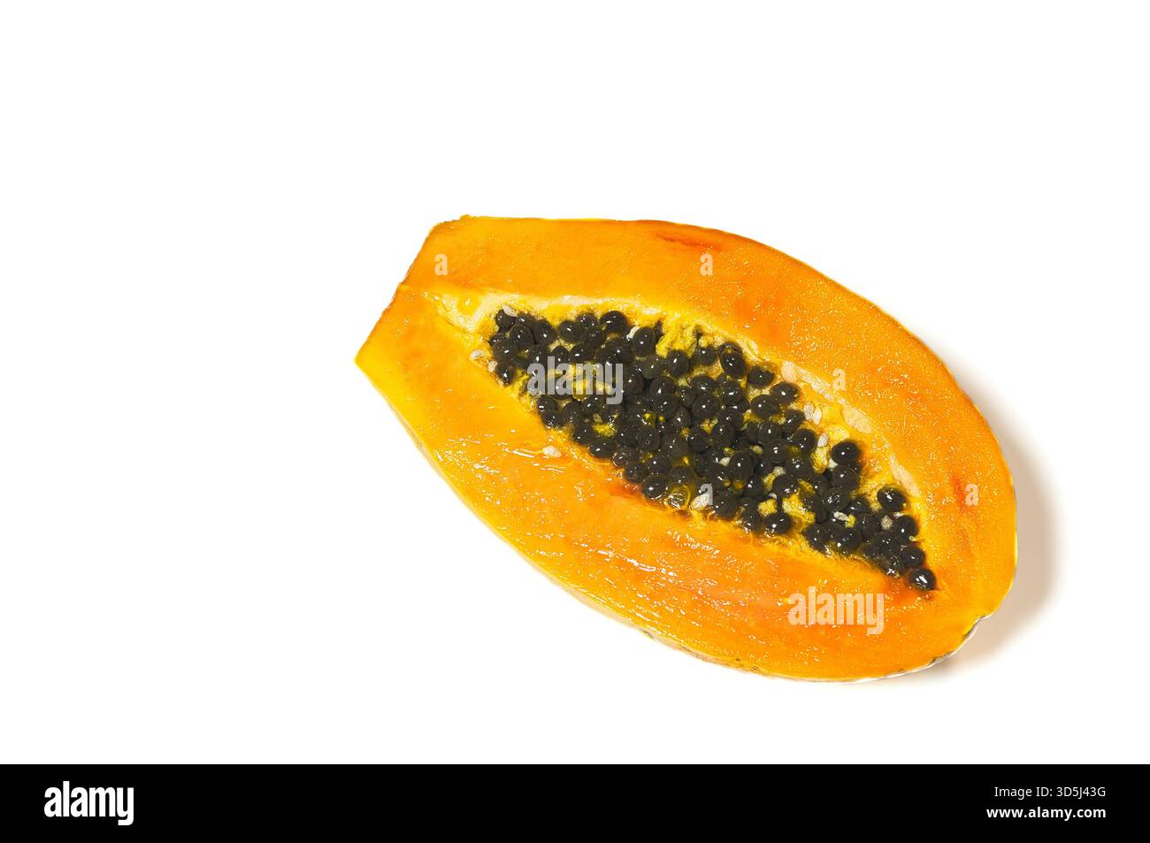 Papaya fruit tropical exotic Cut Out Stock Images & Pictures - Alamy