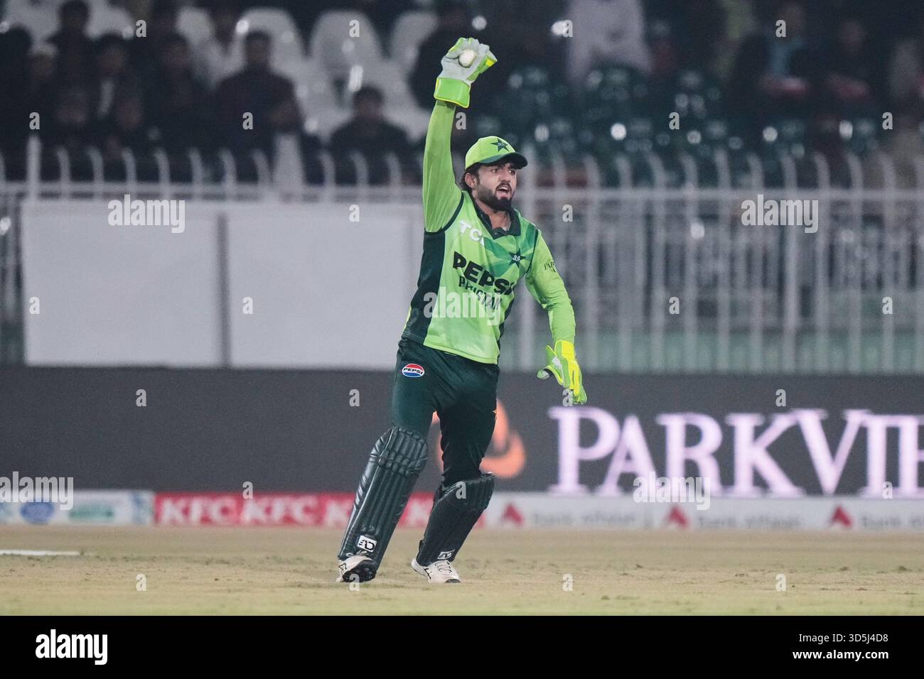 Pakistan's Haseebullah Khan appeals successful caught out of Sri Lanka ...