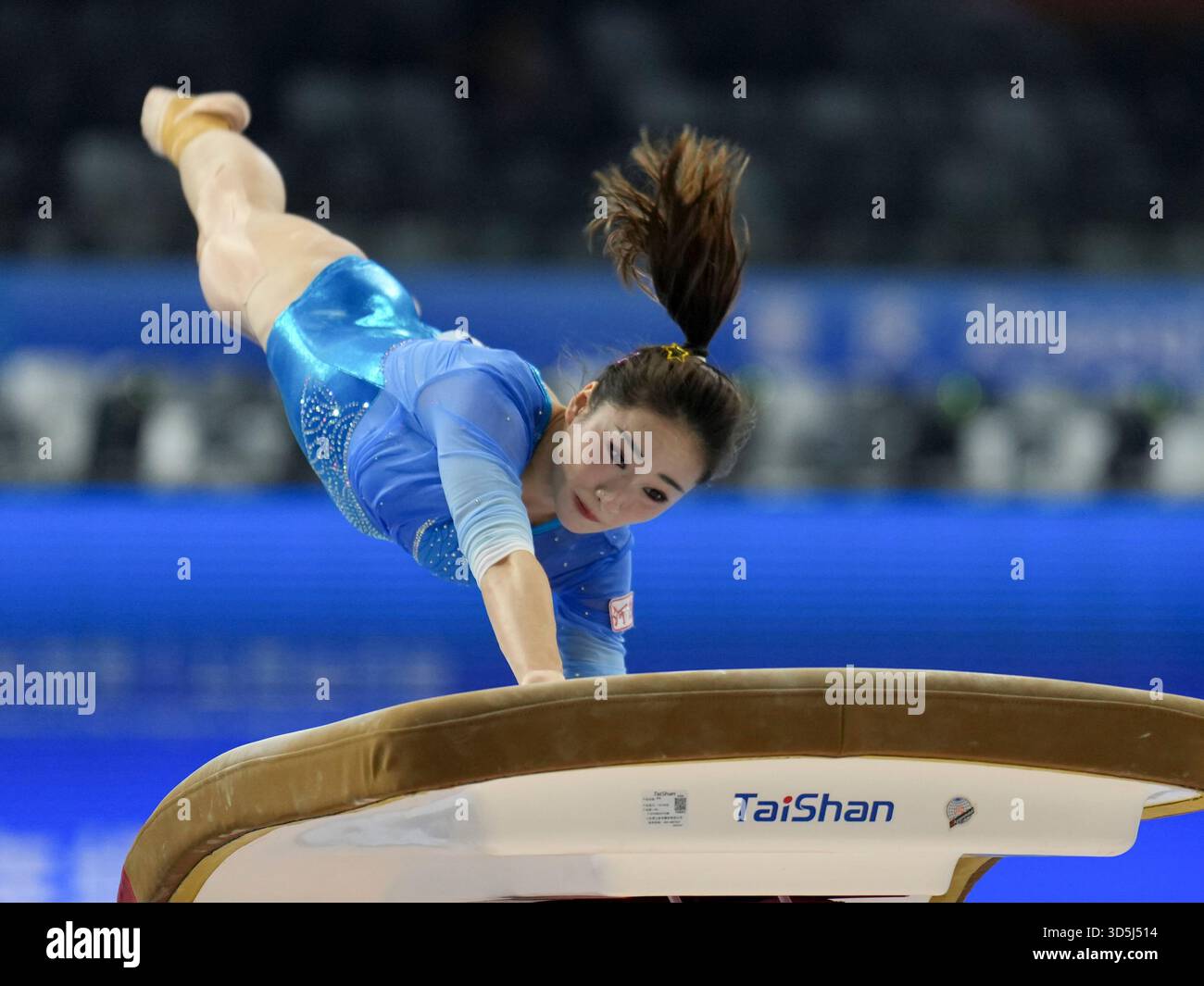 (251116) -- ZHAOQING, Nov. 16, 2025 (Xinhua) -- Liu Jinru of Henan ...