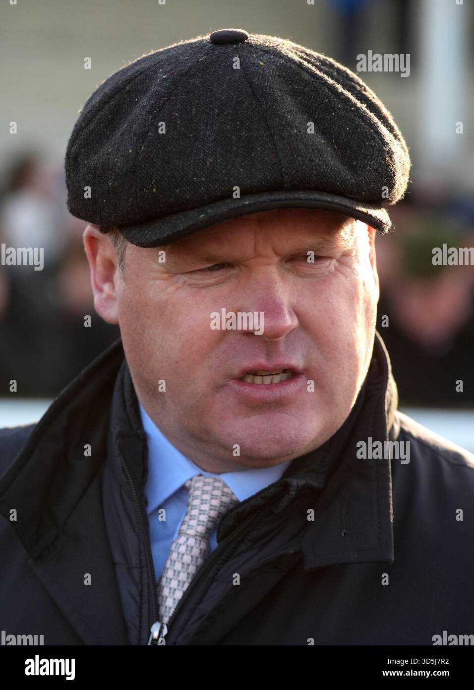 Trainer Gordon Elliott after winning the John Lynch Carpets & Flooring ...