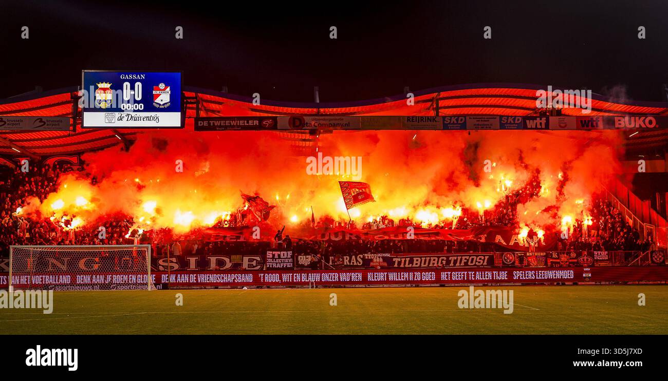 TILBURG , 15-11-2025 , Koning Willem II stadium , season 2025 / 2026 ...