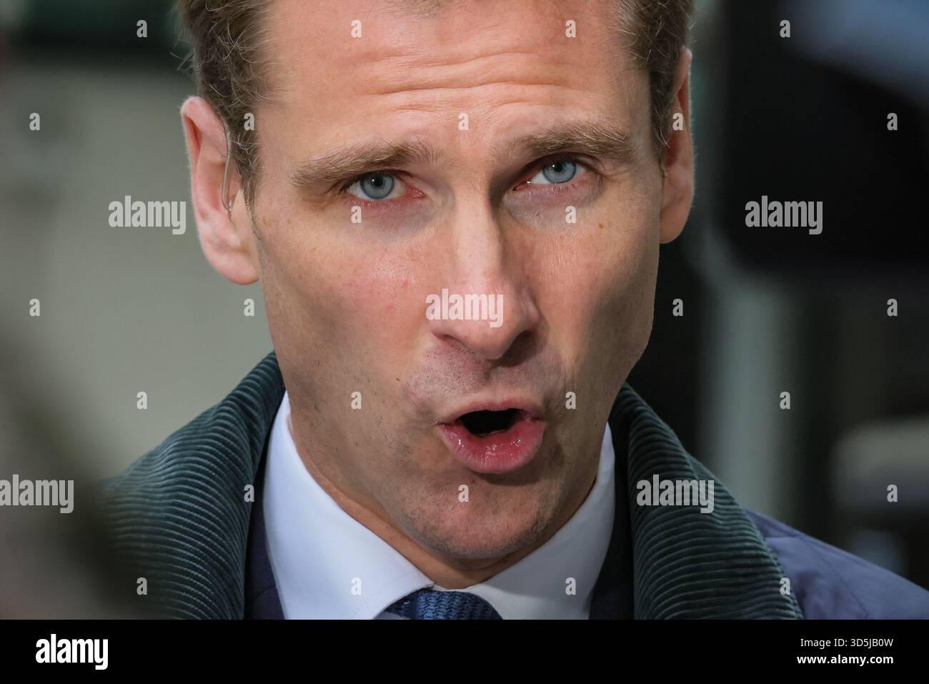 London, UK. 16th Nov, 2025. Chris Philp, Shadow Home Secretary ...