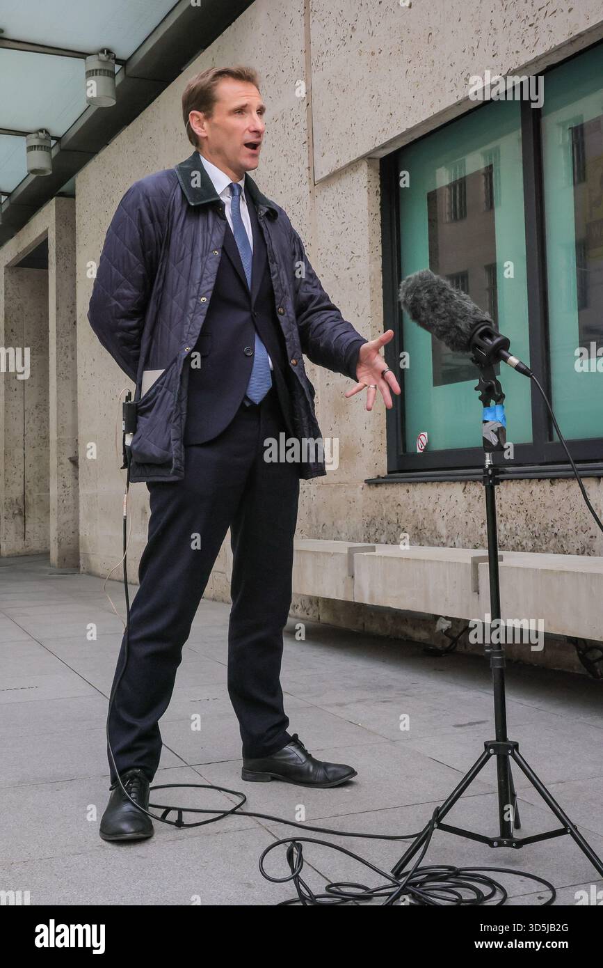 London, UK. 16th Nov, 2025. Chris Philp, Shadow Home Secretary ...
