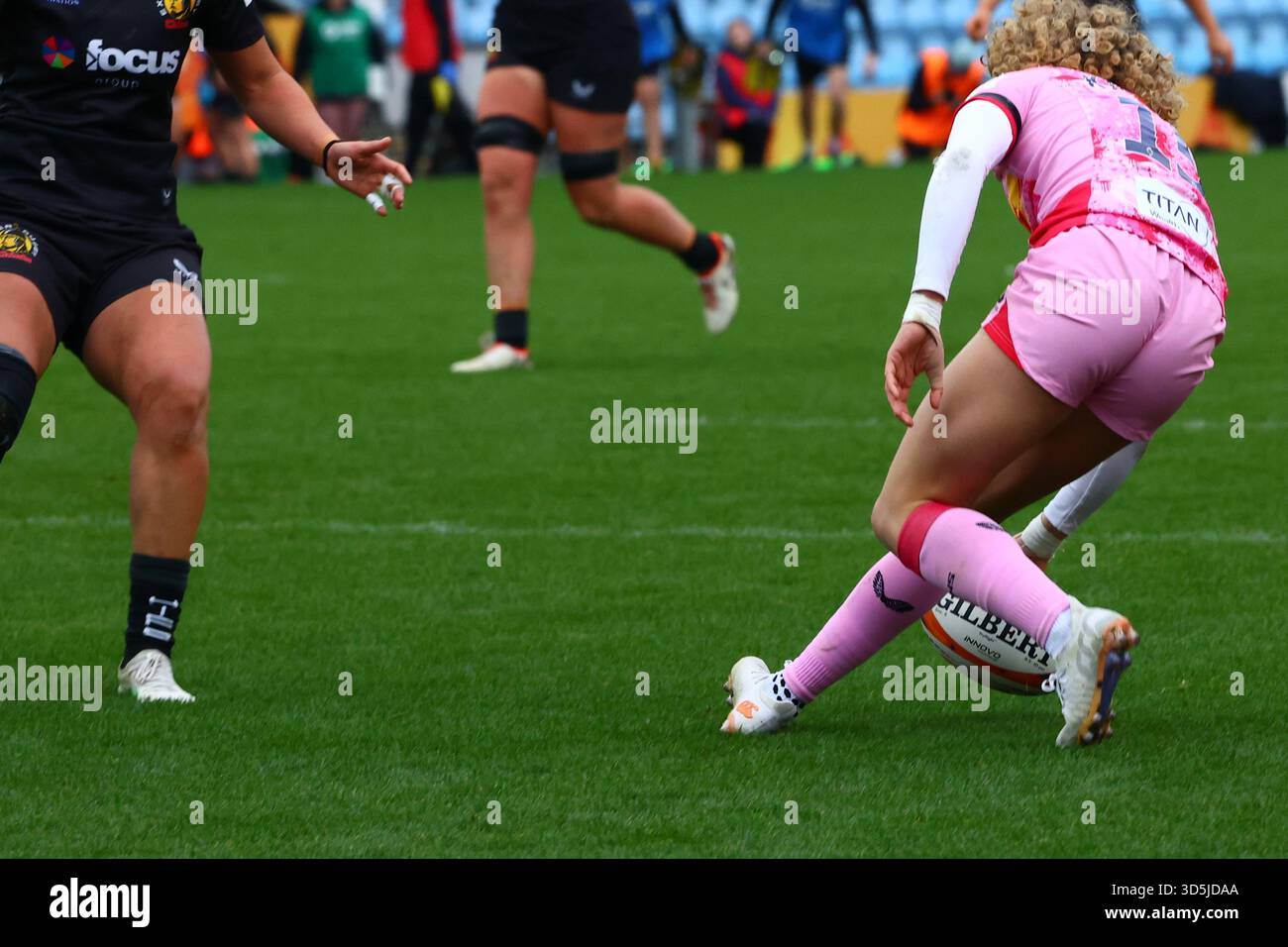 Exeter, Devon, UK. 16th November, 2025. PWR Premiership Women’s rugby ...