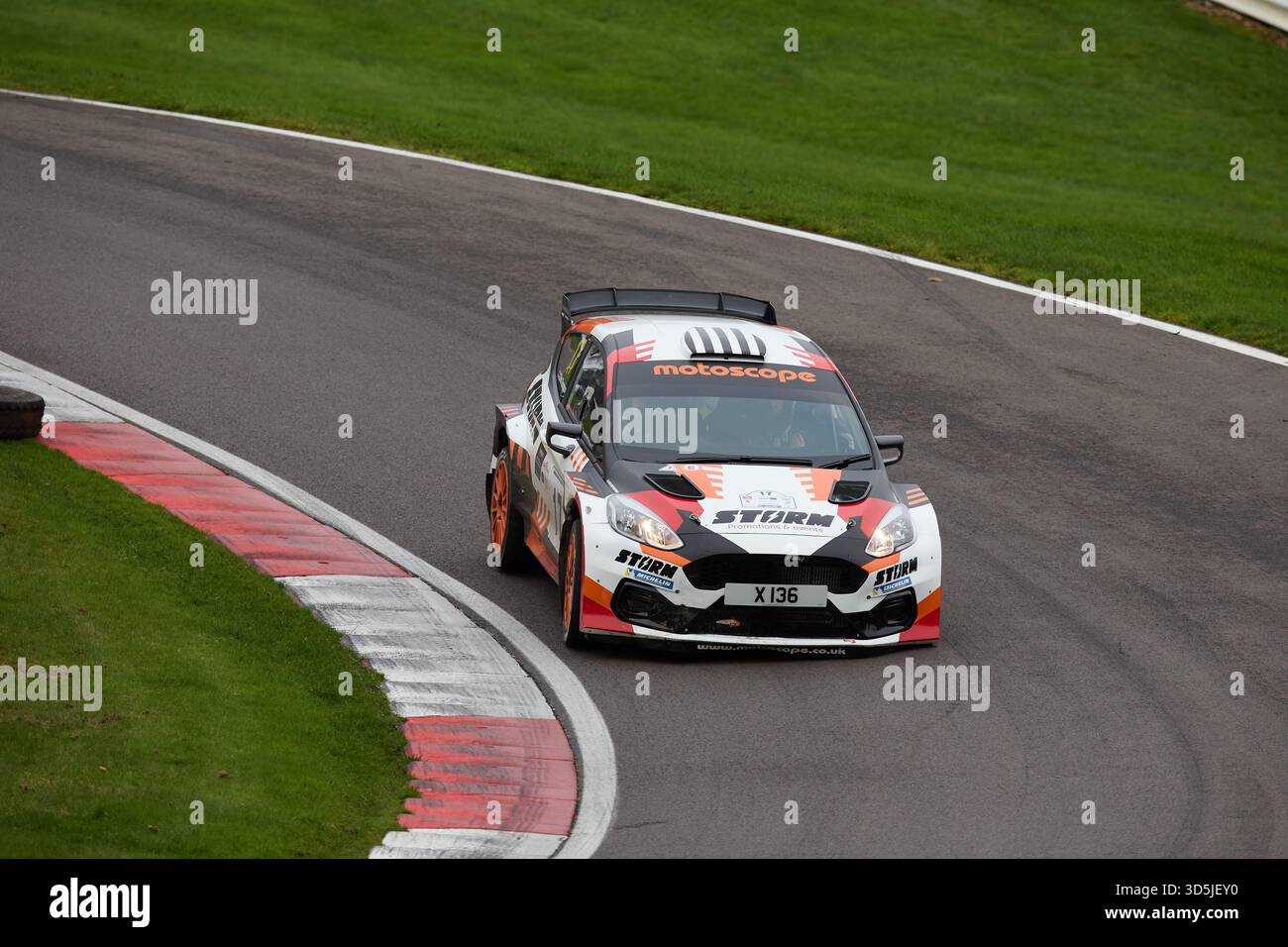 Driver Chris Thompson (Whickham & DMC) and co-driver Pete Gibson ...