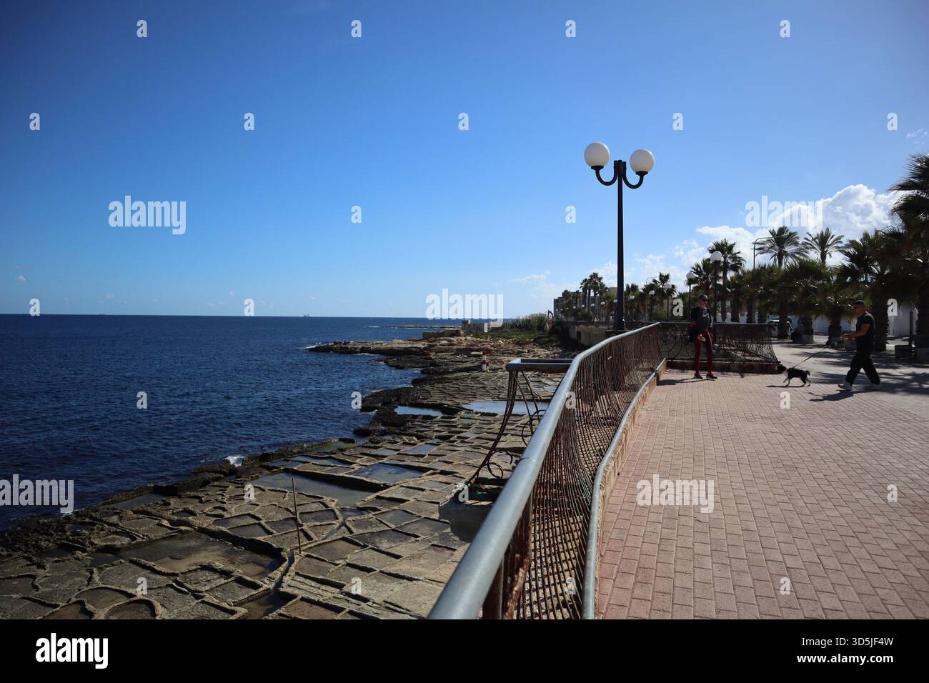November 16, 2025. Malta Marsaskala Bay in November summer in winter ...