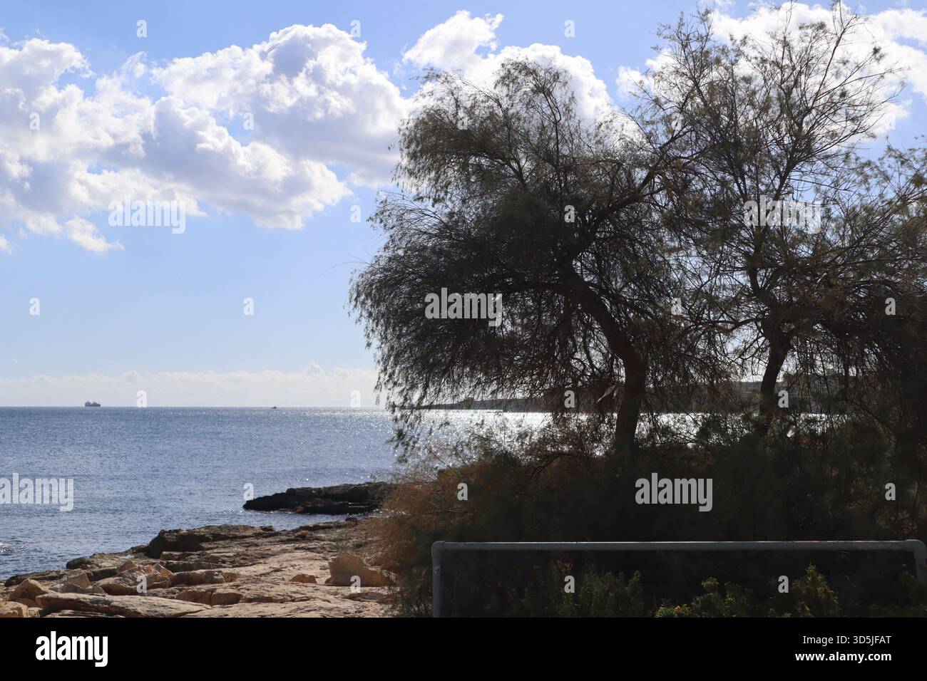 November 16, 2025. Malta Marsaskala Bay in November summer in winter ...