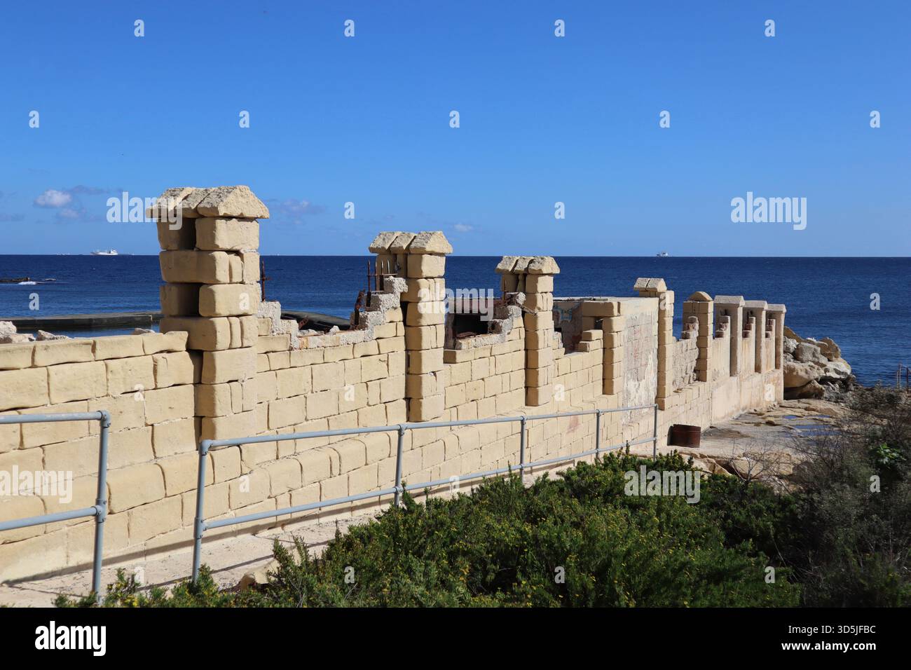 November 16, 2025. Malta Marsaskala Bay in November summer in winter ...