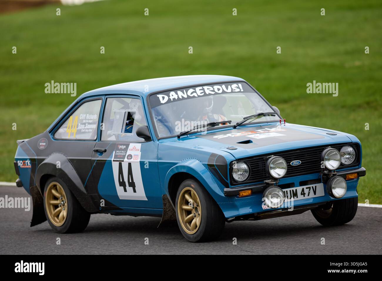 Driver Cliff Richards (Dukeries MC) and co-driver Dave Simmons ...