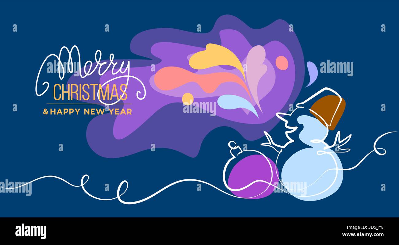 Christmas cartoon frame hi-res stock photography and images - Alamy