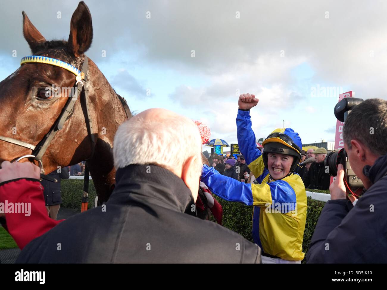 John Shinnick after winning the Bar One Racing Troytown Handicap Chase ...