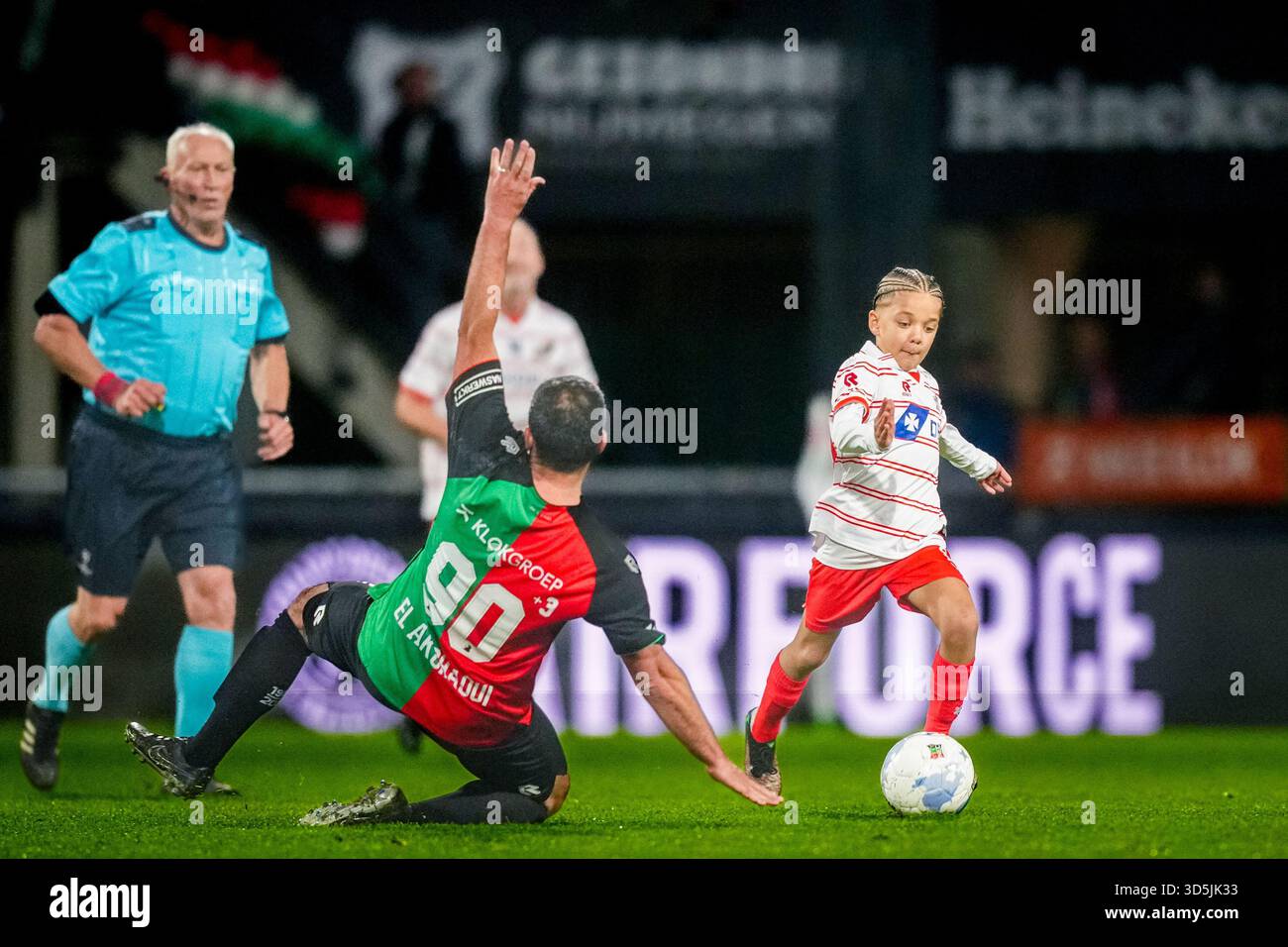 NIJMEGEN , 15-11-2025 , Stadium De Goffert , season 2025 / 2026 , Dutch ...