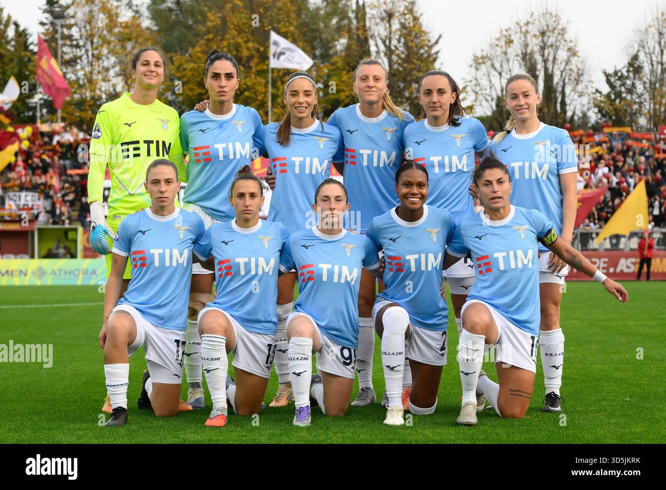SS Lazio team during the Italian Football Championship League A Women ...