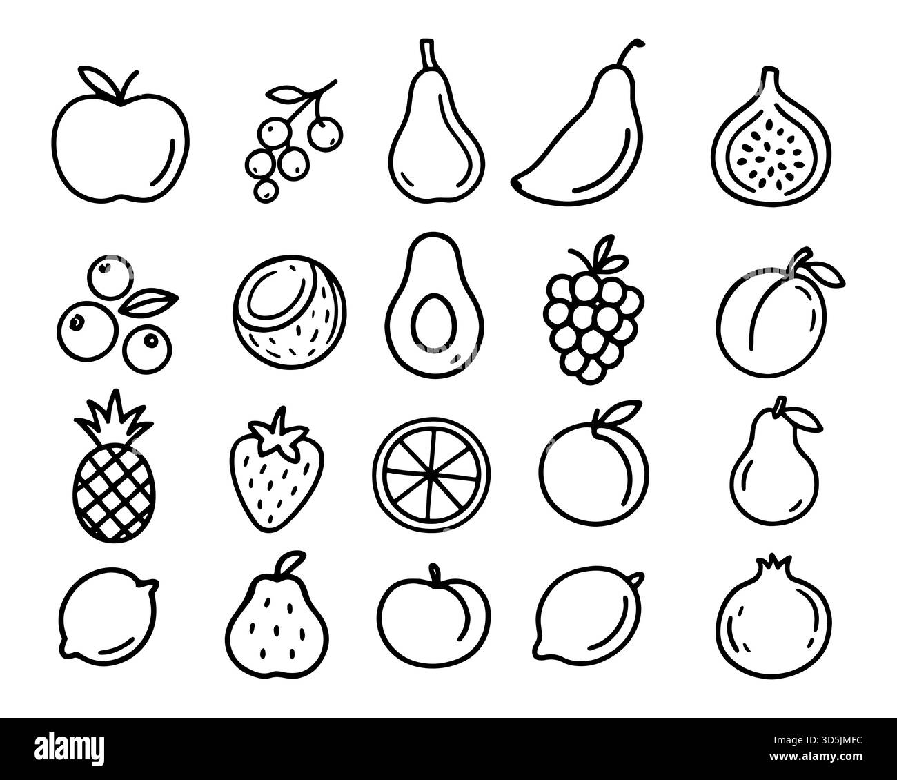 Grape blueberry Black and White Stock Photos & Images - Alamy